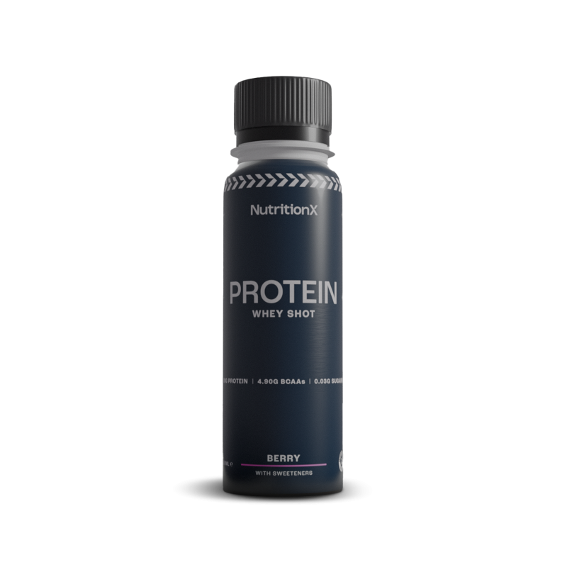 Whey Protein Shots | 12x100ml High Protein Drinks | Nutrition X